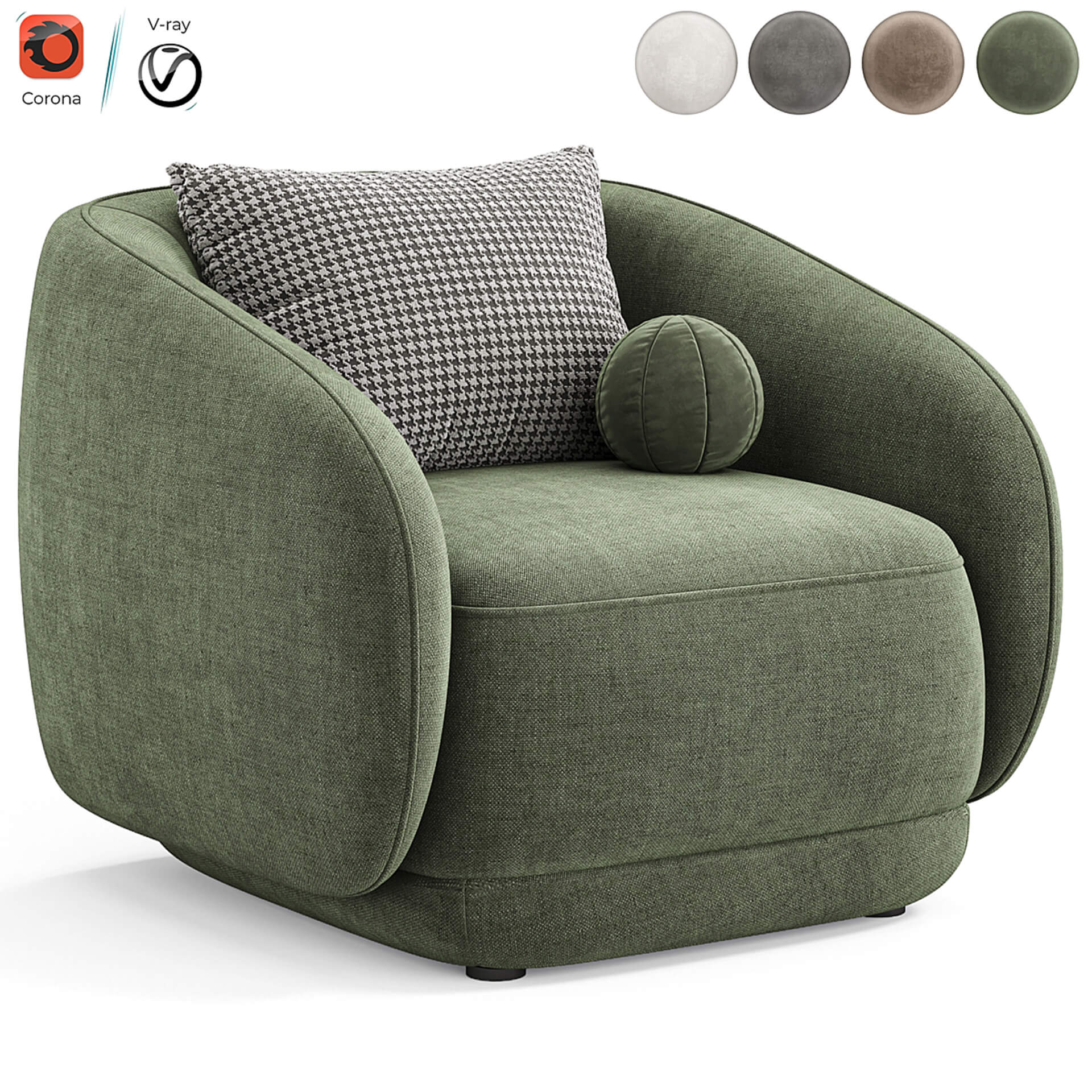 Bolzano Chair by BoConcept - 3D Model by mimostar