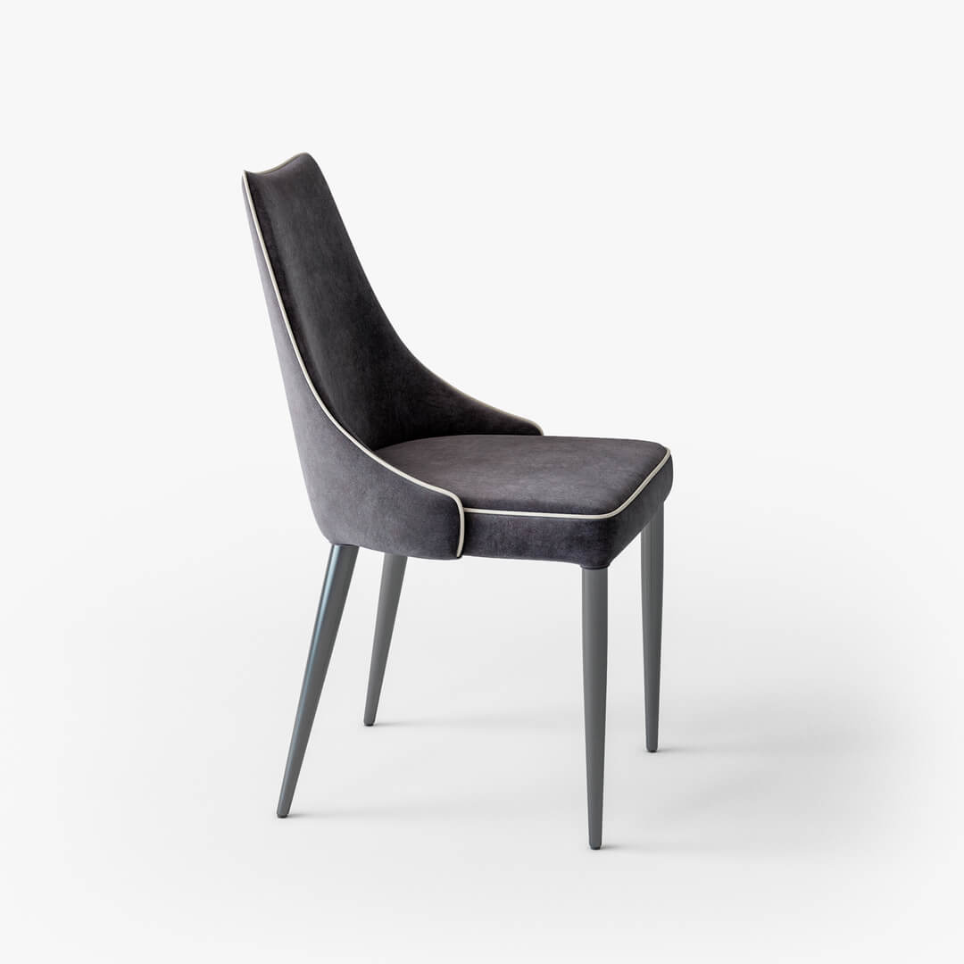 Bontempi Clara Chair - 3D Model by mimostar