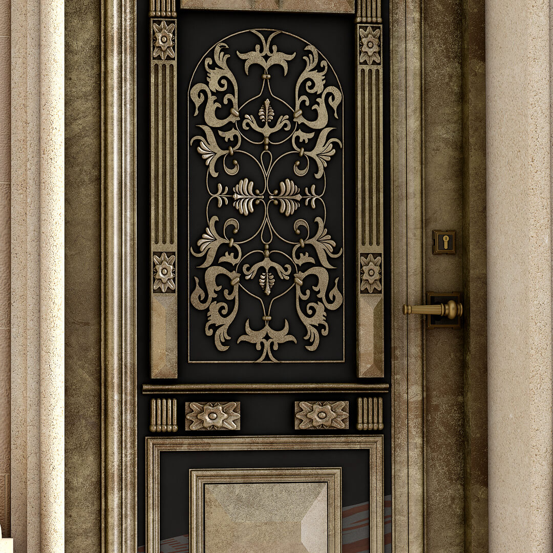 Classic Doors1 - 3D Model by mimostar