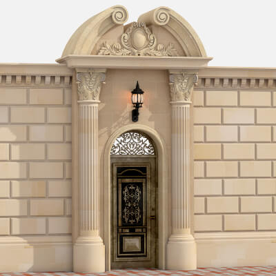 Classic Doors1 - 3D Model by mimostar