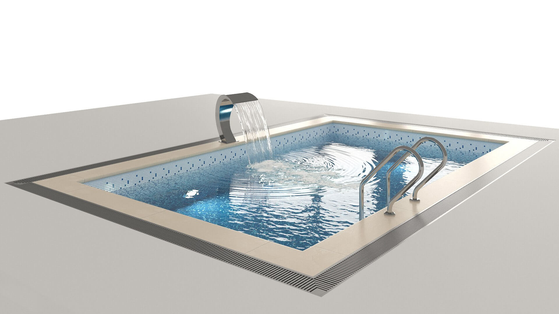 Swimming Pool - 3D Model by mimostar