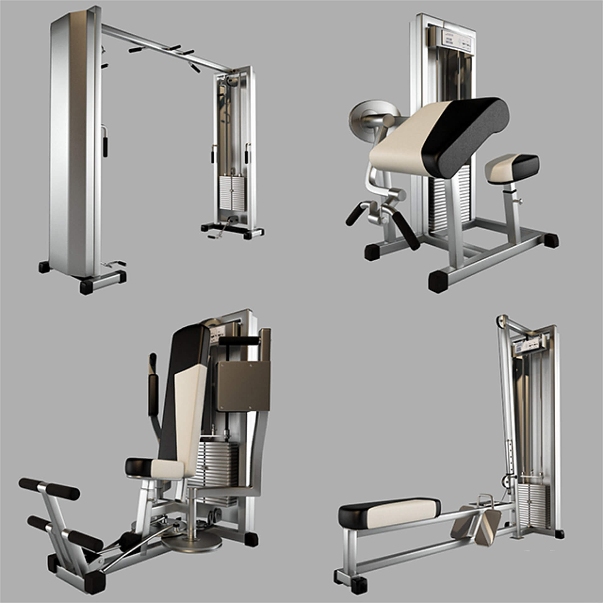 Trainers Technogym - 3D Model by mimostar