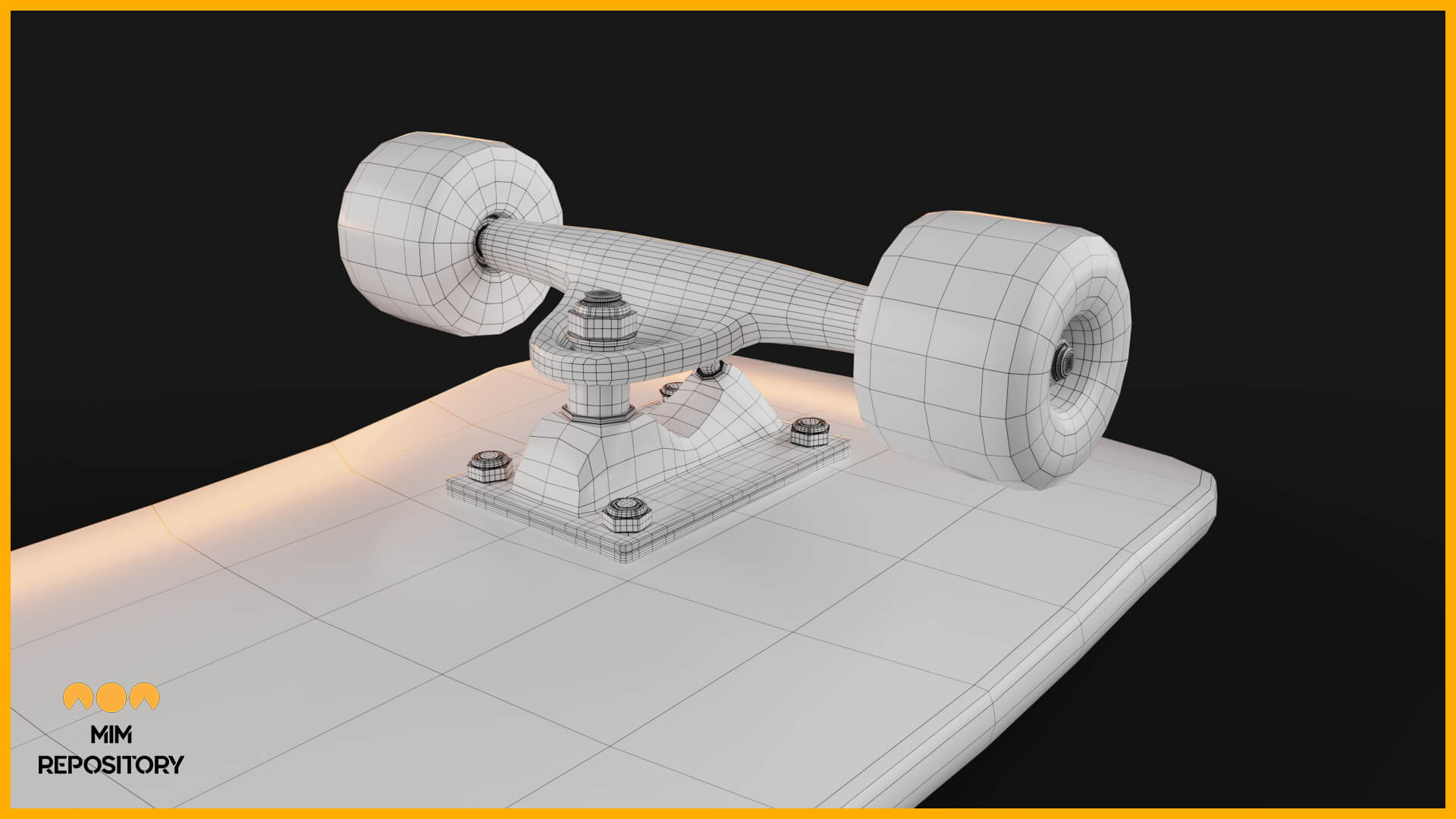 5 Skateboard 3D Model Collection (Maya FBX OBJ) by mimRepository