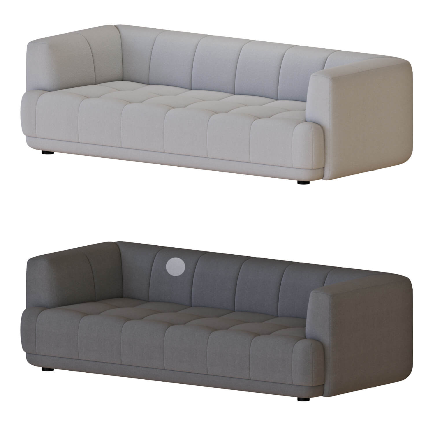 Hay Quilton Sofa - 3D Model by min khant