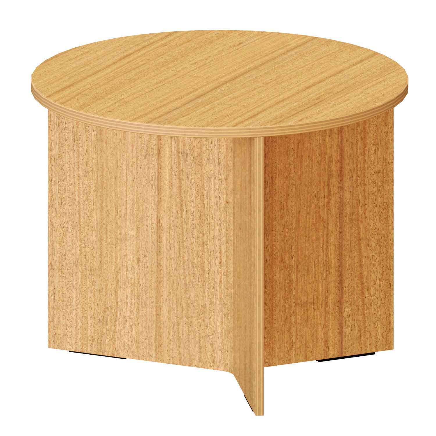 Hay Wood Slit Side Tables - 3D Model by min khant