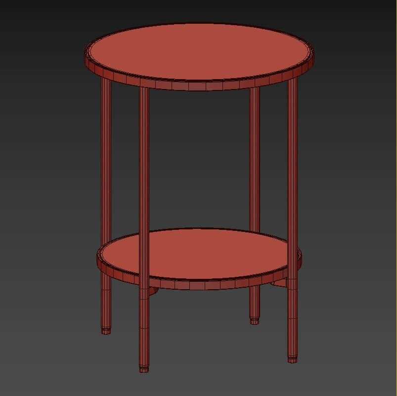 IKEA Asperod Tables - 3D Model by min khant