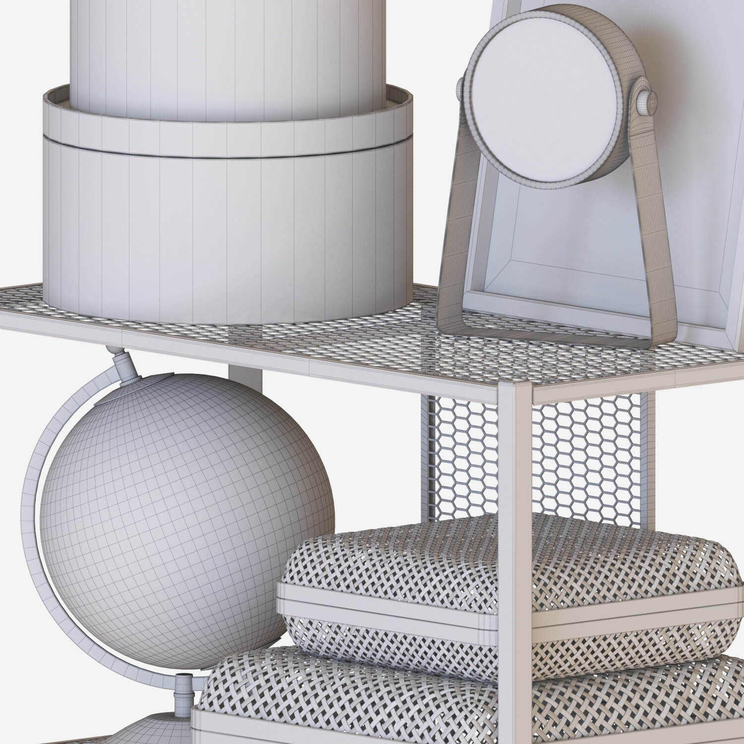 IKEA Baggebo Shelving Unit 2 - 3D Model by min khant