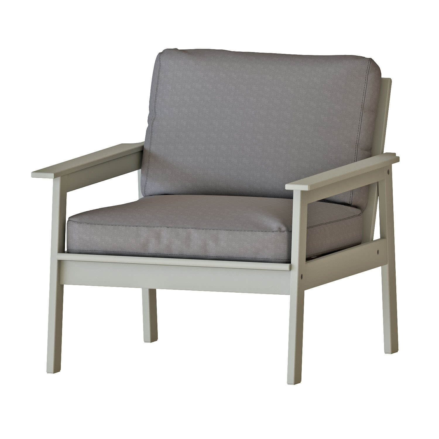 IKEA BONDHOLMEN Table and Chairs Set 02 - 3D Model by min khant