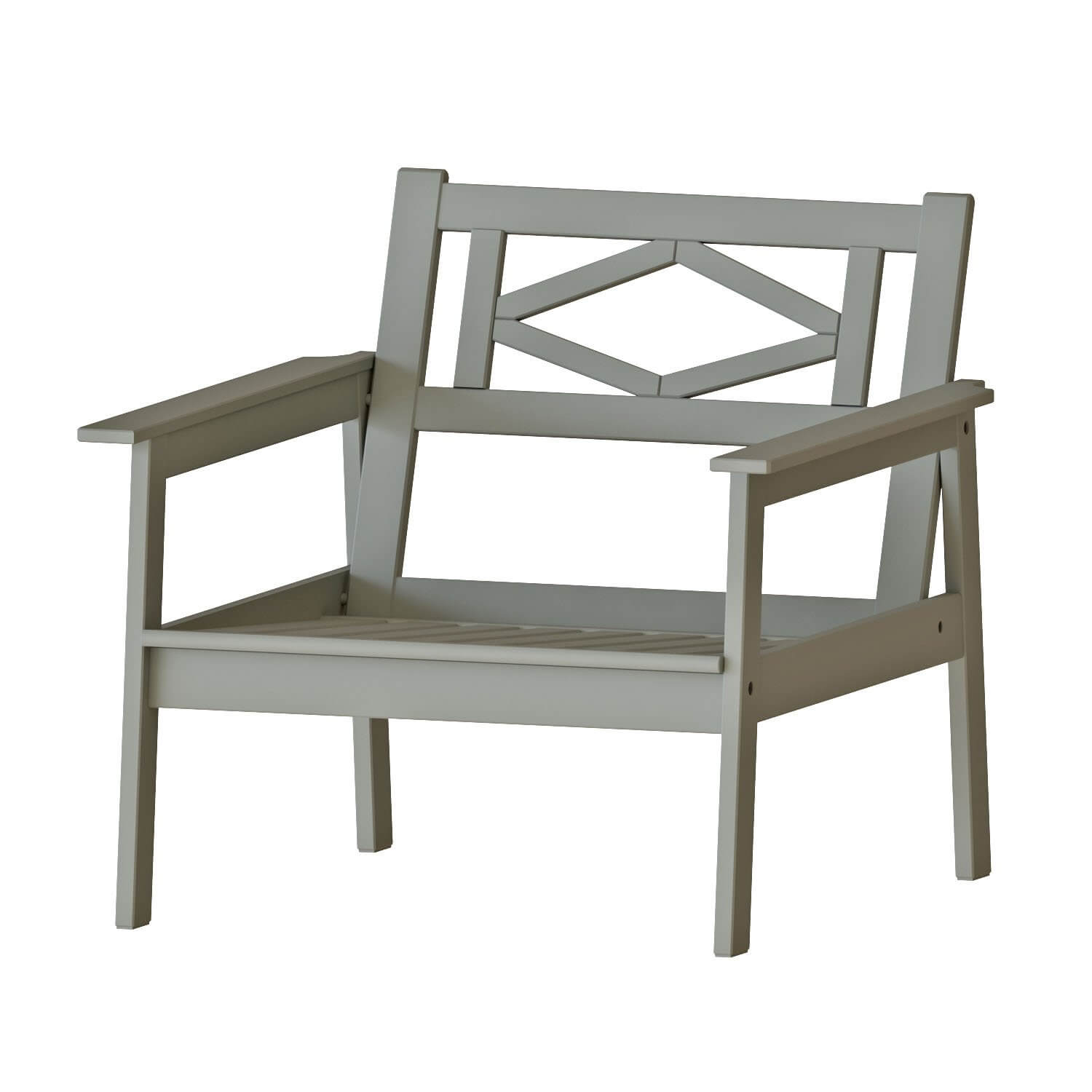 IKEA BONDHOLMEN Table and Chairs Set 02 - 3D Model by min khant