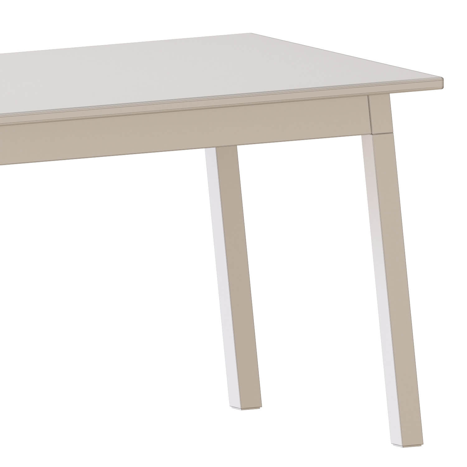IKEA Pinntorp Table and Chairs - 3D Model by min khant