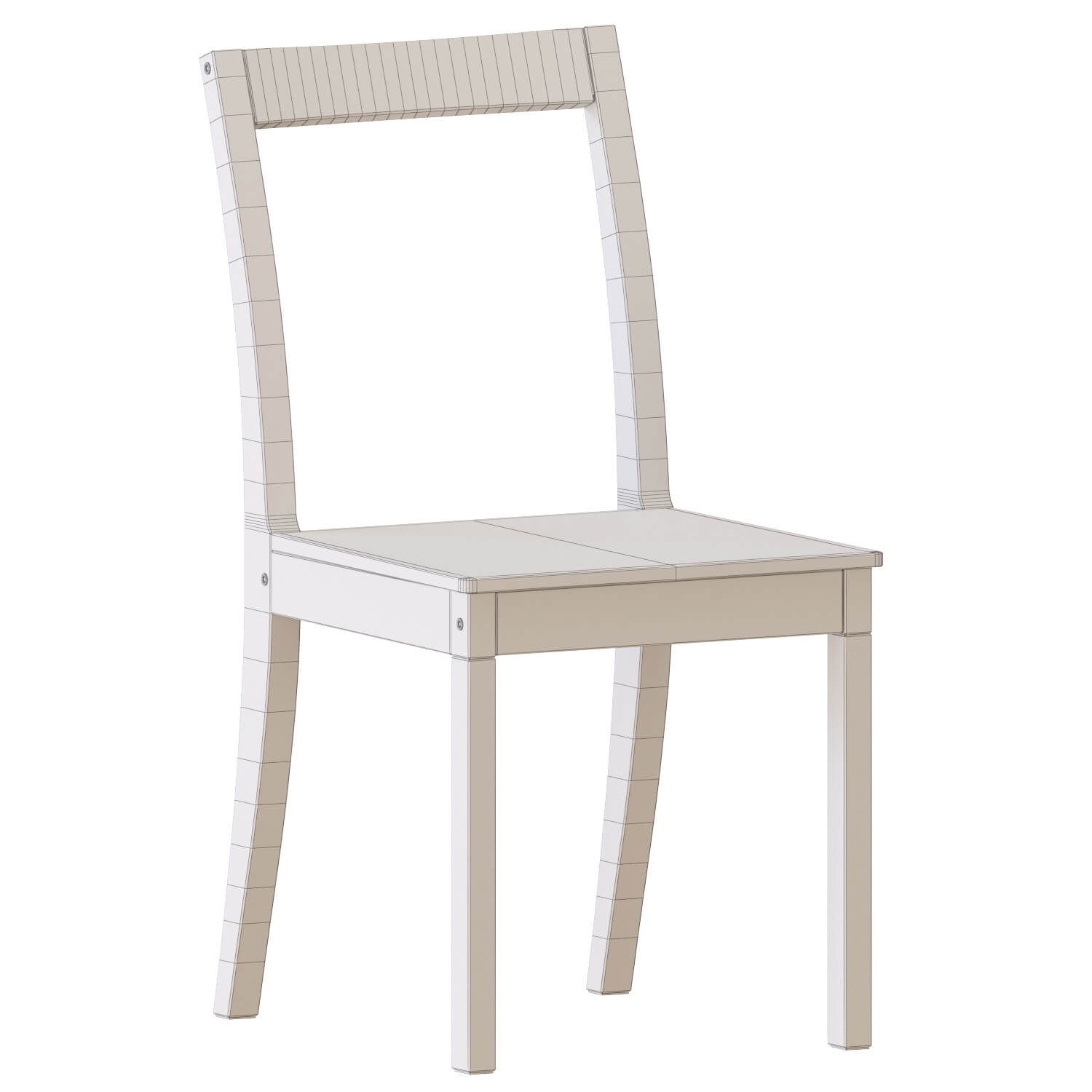 IKEA Pinntorp Table and Chairs - 3D Model by min khant