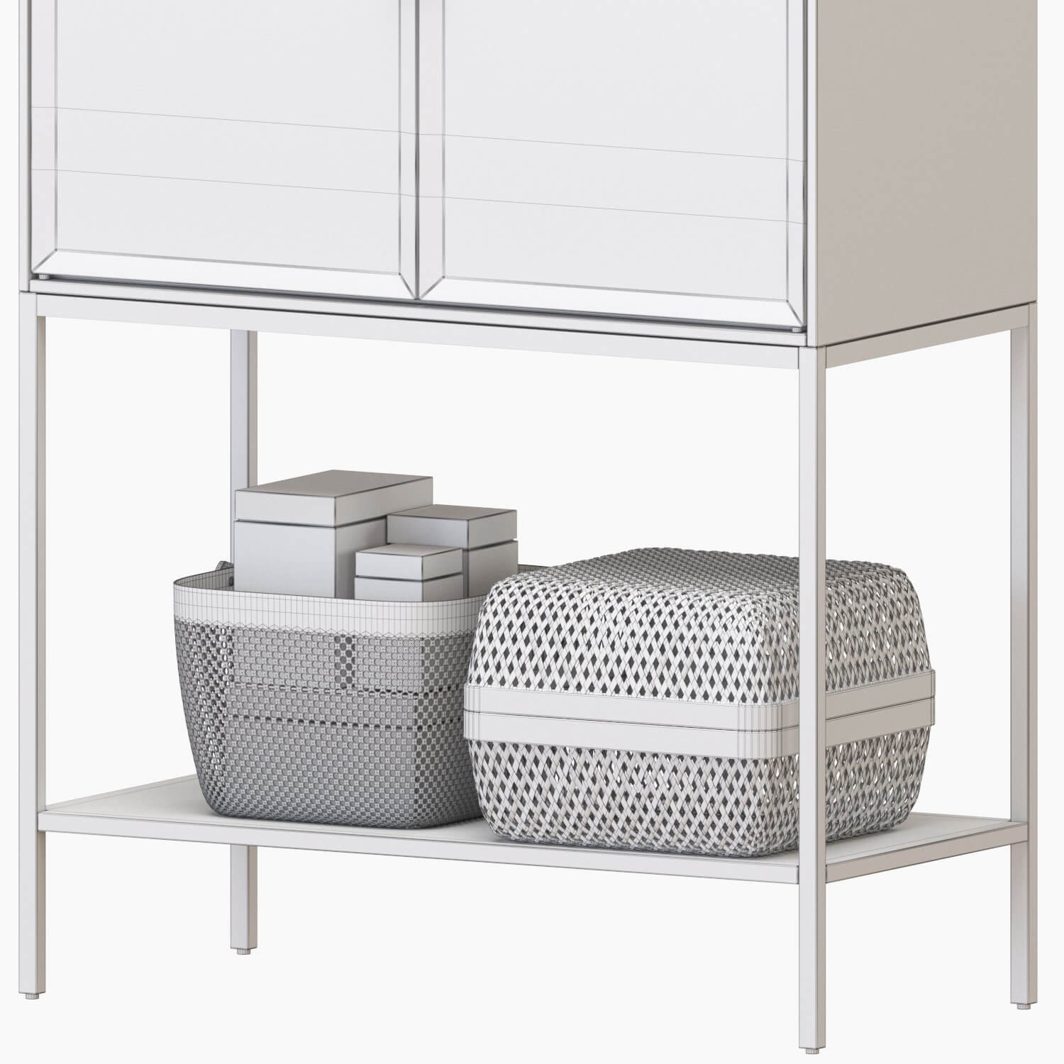 IKEA TULLSTORP Cabinet 01 - 3D Model by min khant