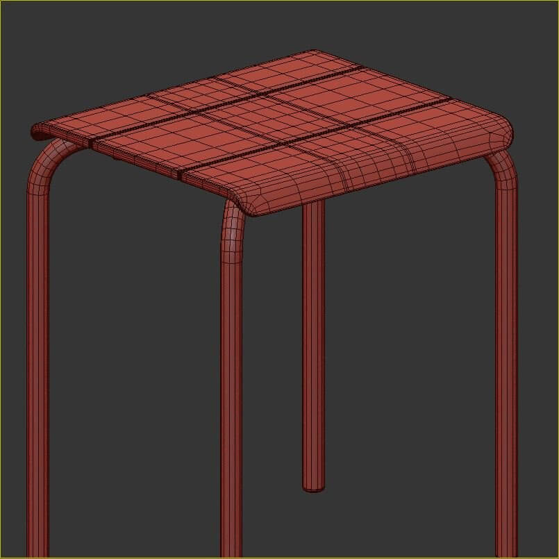 IKEA Vaddo Table and Chairs - 3D Model by min khant