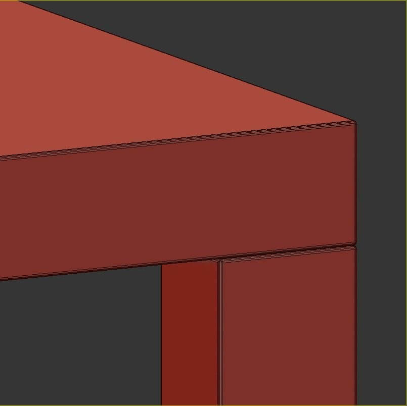 Lack Tables Set - 3D Model by min khant