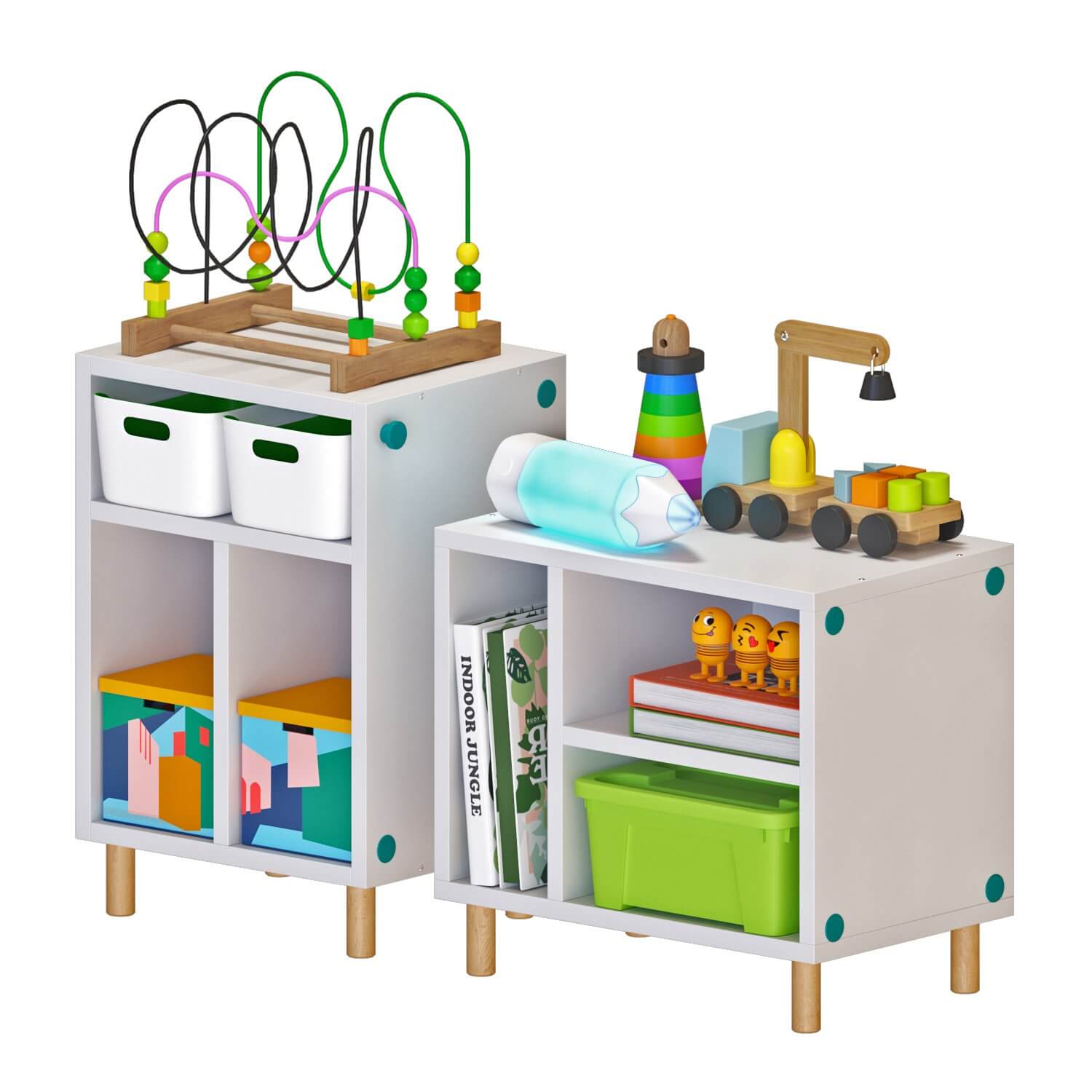 Smussla Bedside Tableshelf Unit - 3D Model by min khant