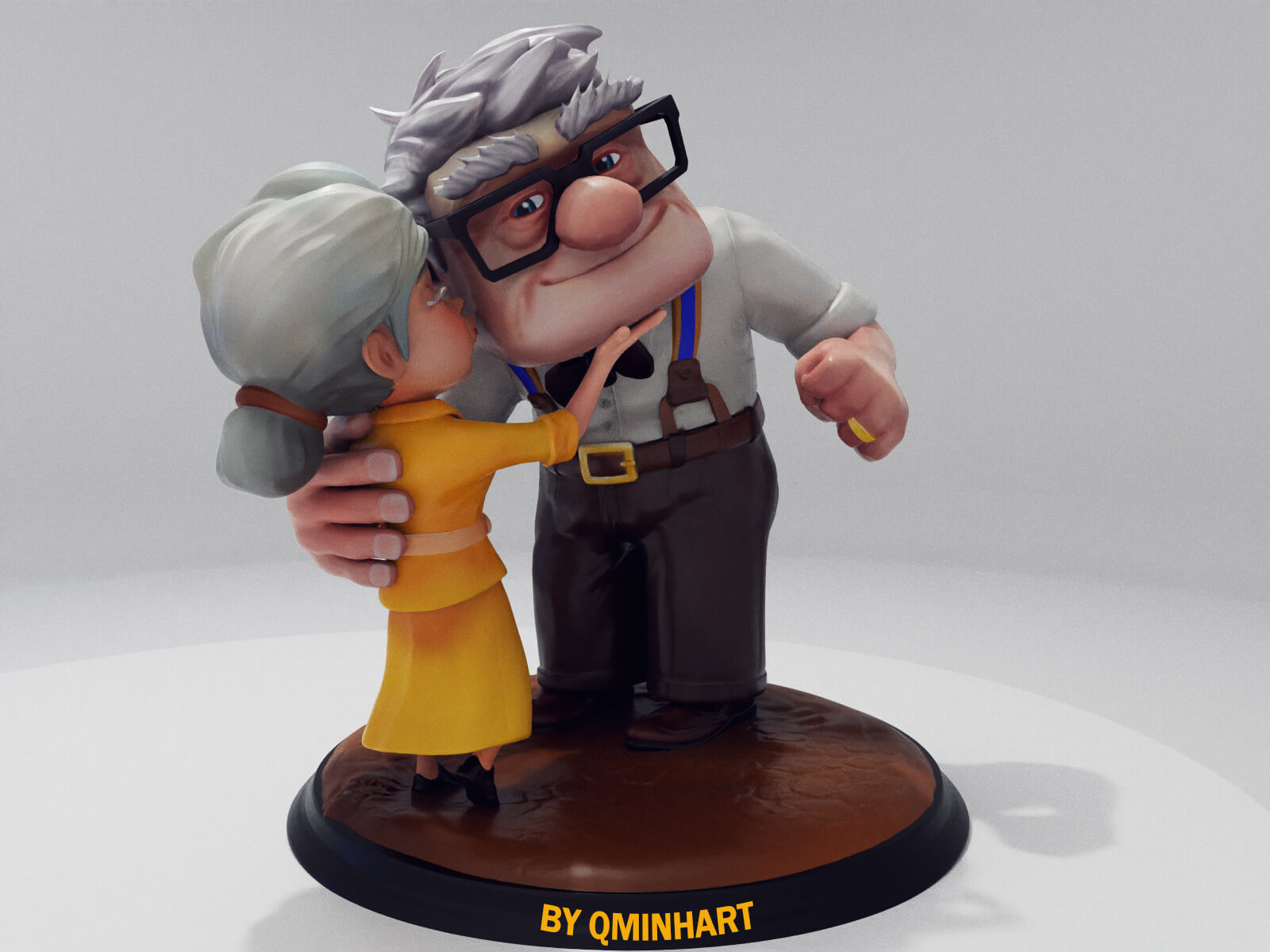 Carl and Ellie - 3D Model by minhdinh