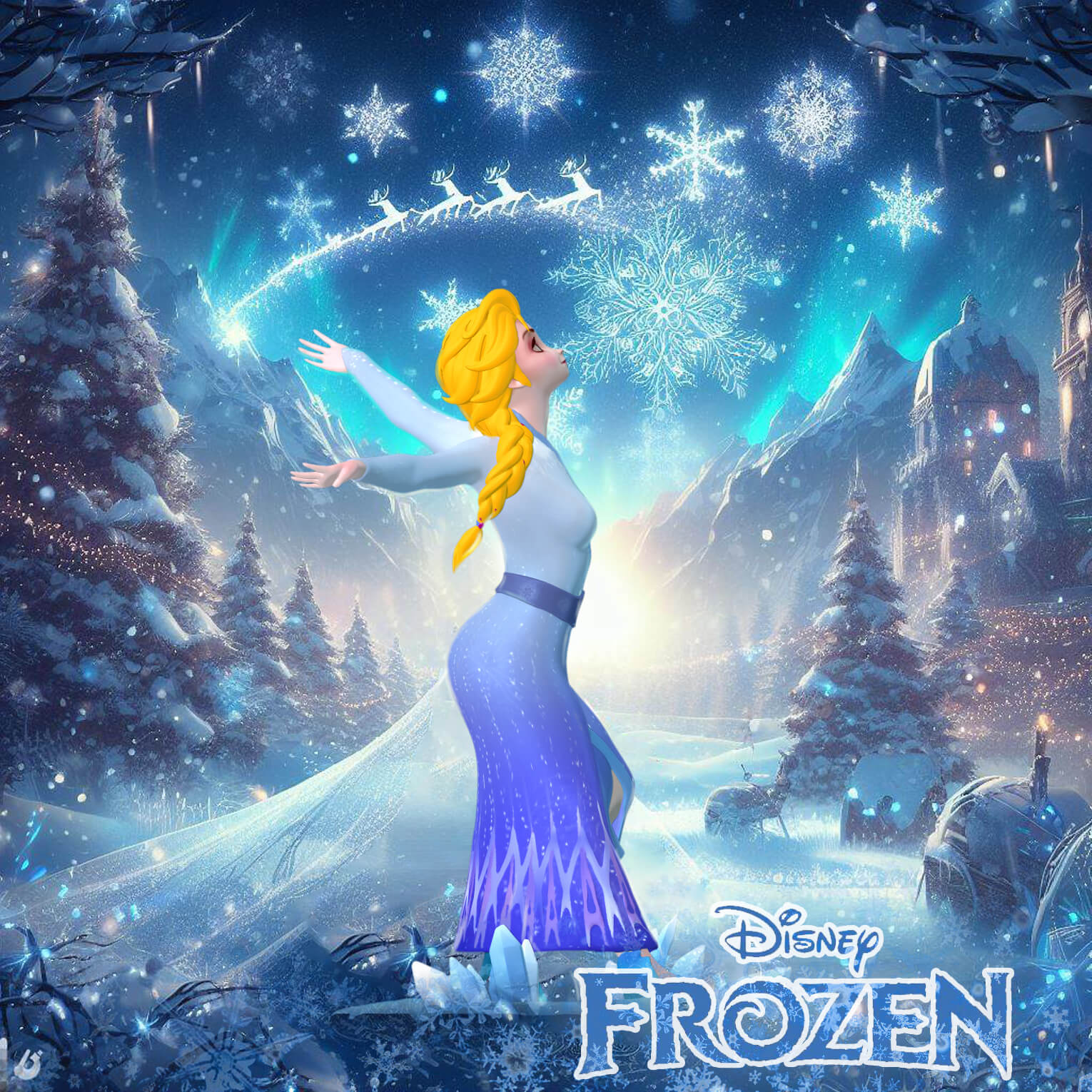 Elsa - Frozen Fan Art 3D Print Model by minhdinh