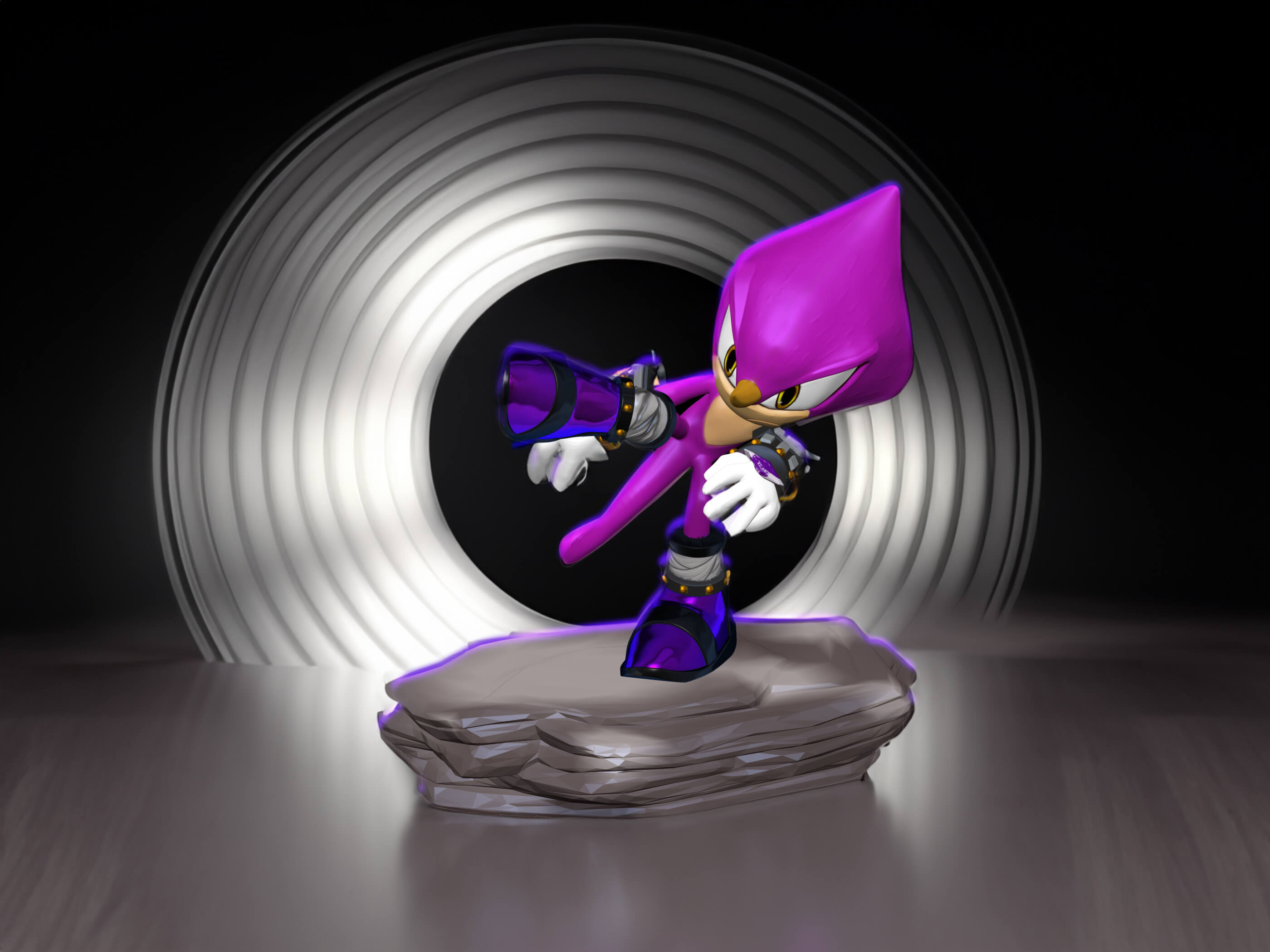 Espio 3D Figurine by minhdinh
