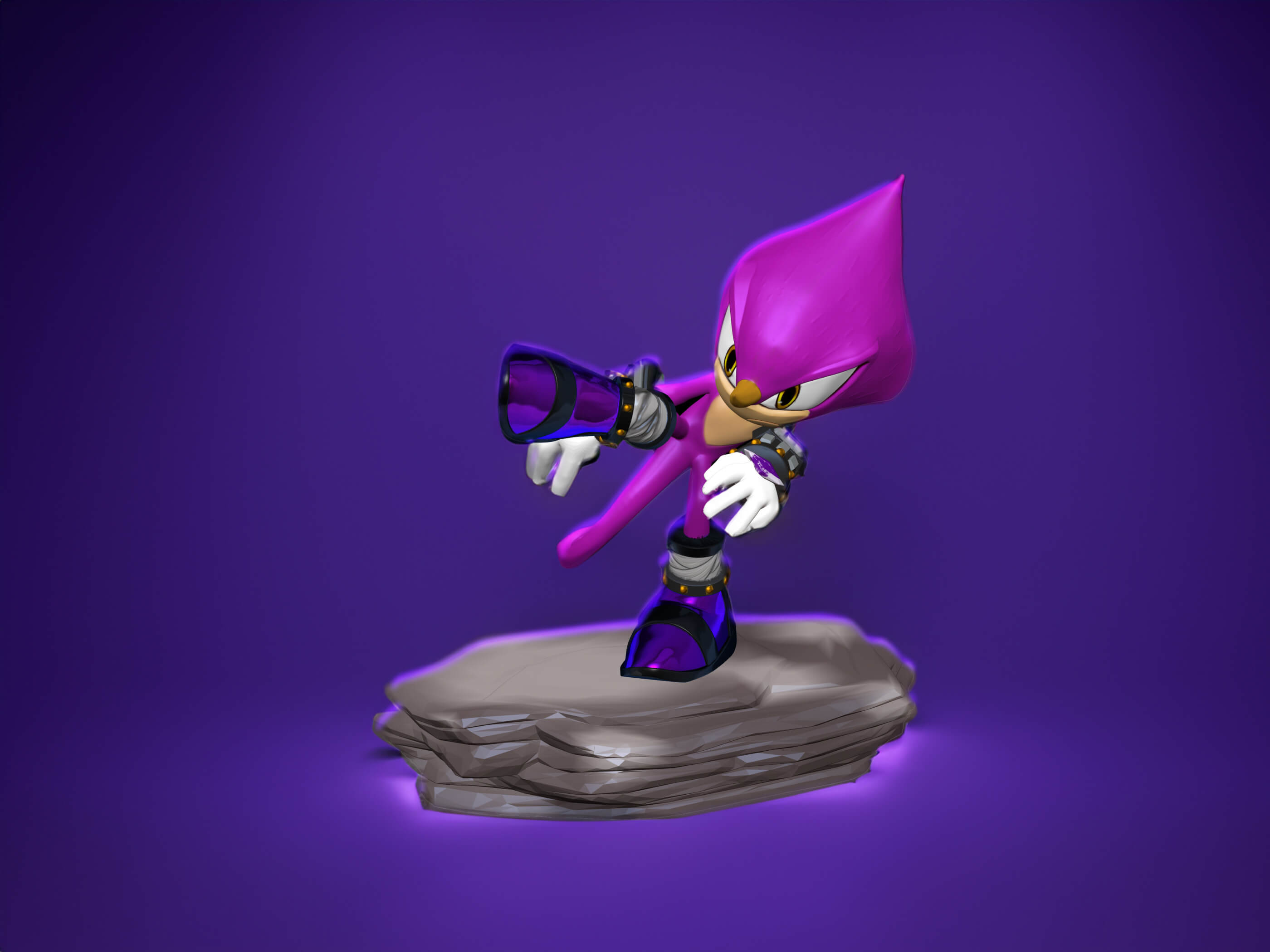 Espio Figurine - 3D Model by minhdinh