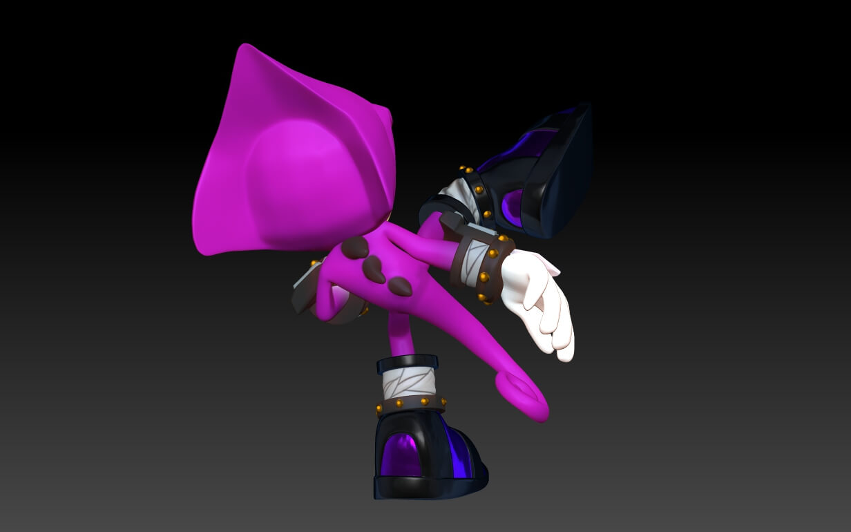 Espio Figurine - 3D Model by minhdinh