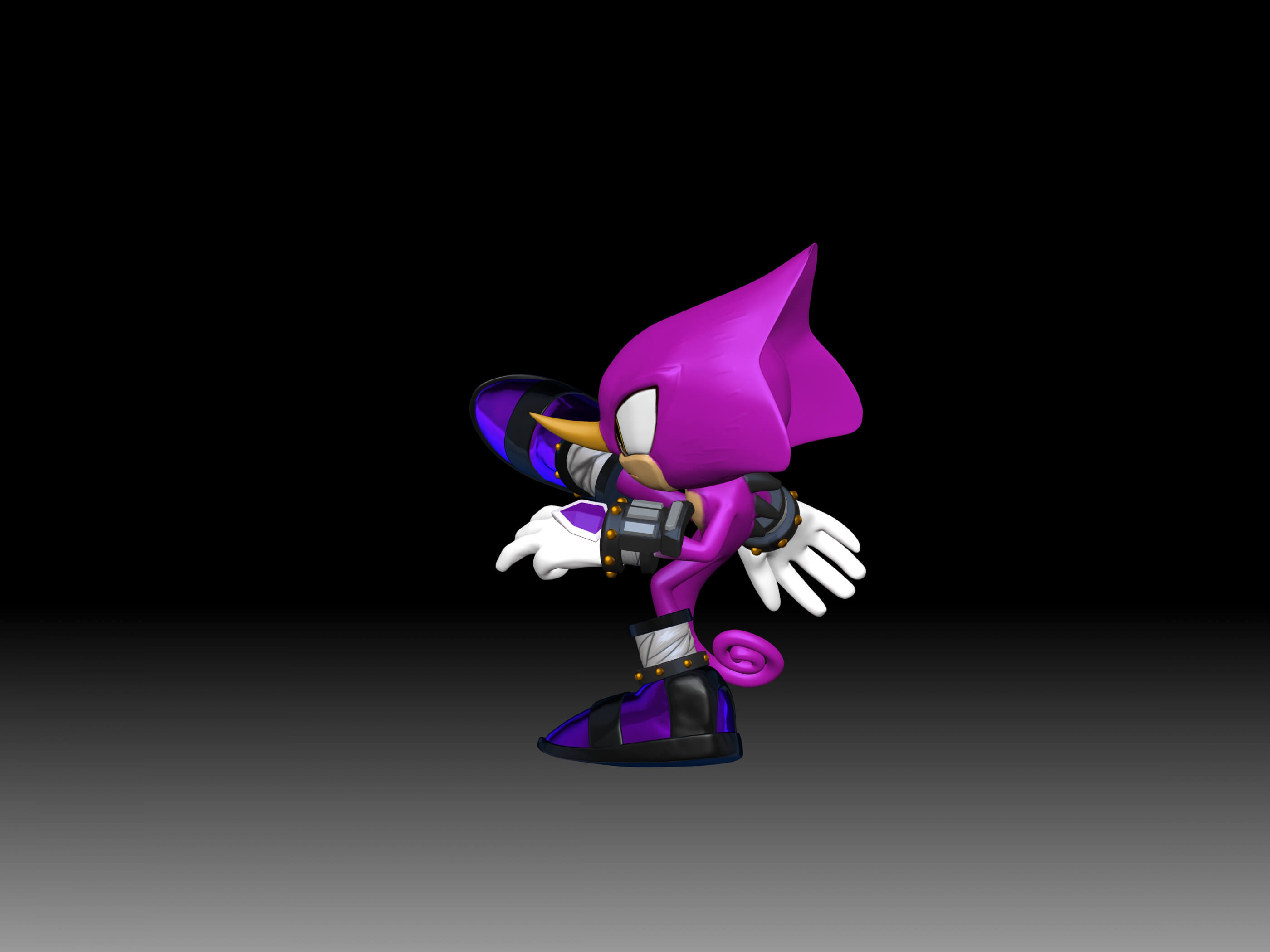 Espio Figurine - 3D Model by minhdinh