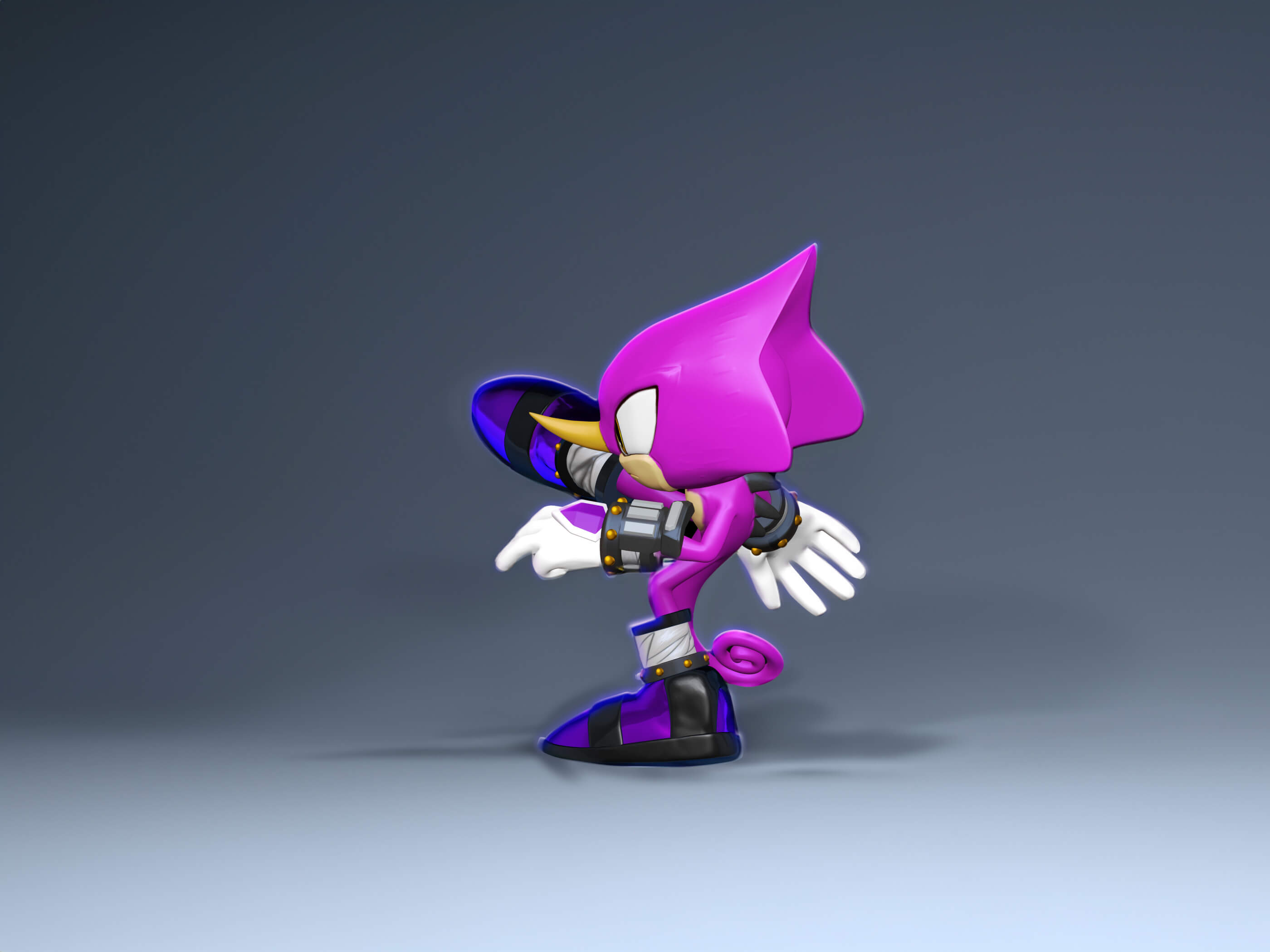 Espio Figurine - 3D Model by minhdinh