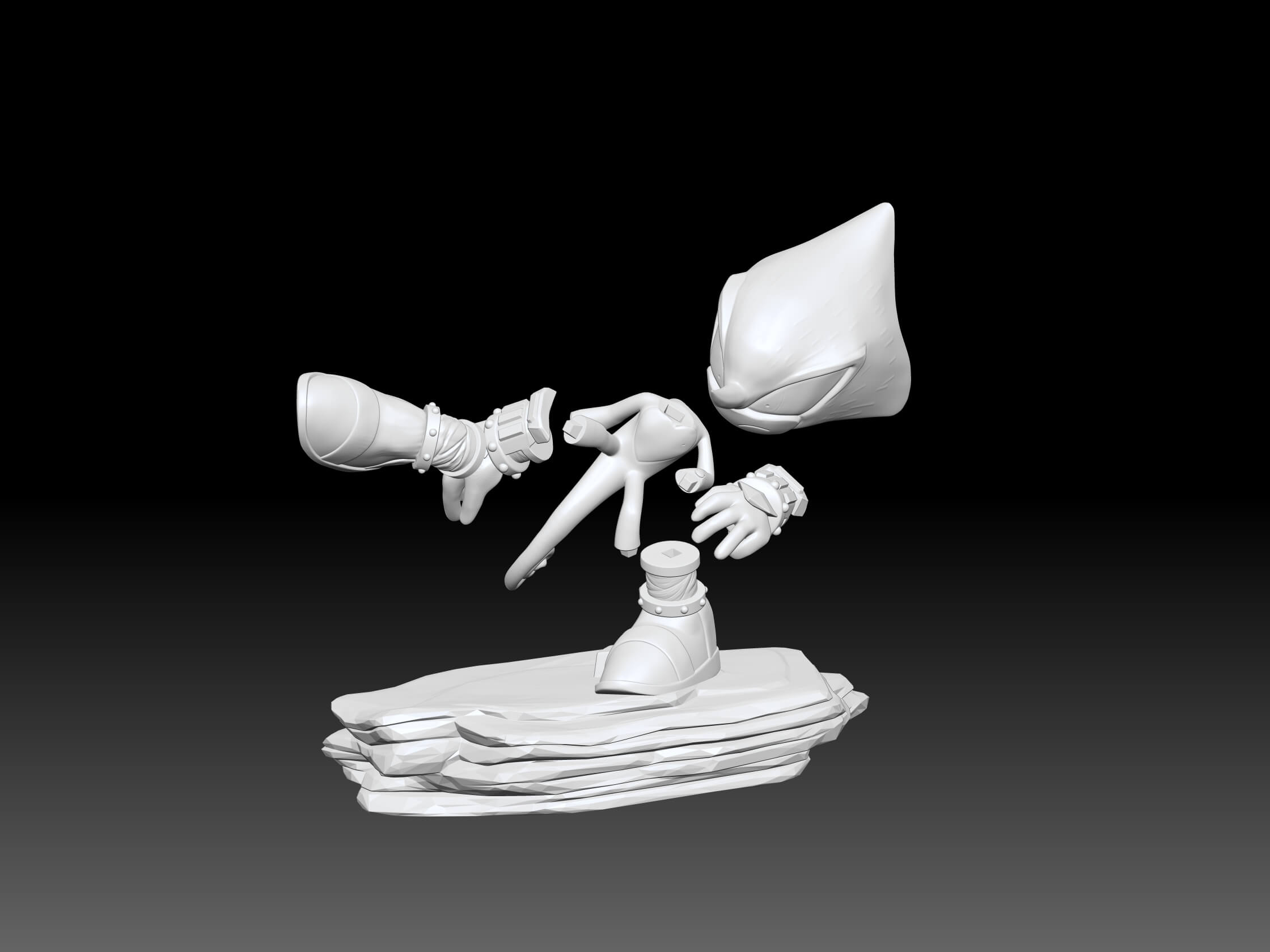 Espio Figurine - 3D Model by minhdinh