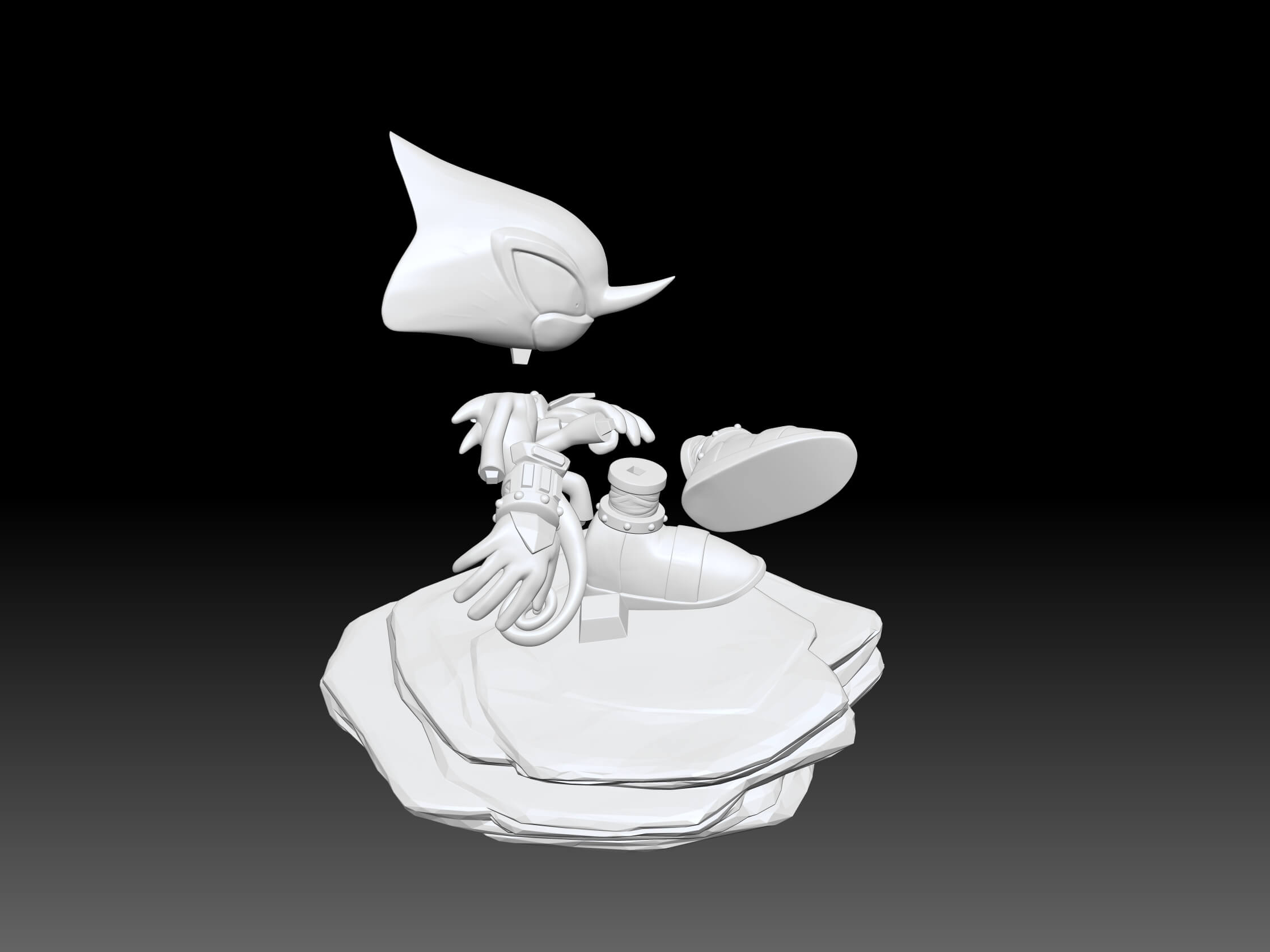 Espio Figurine - 3D Model by minhdinh