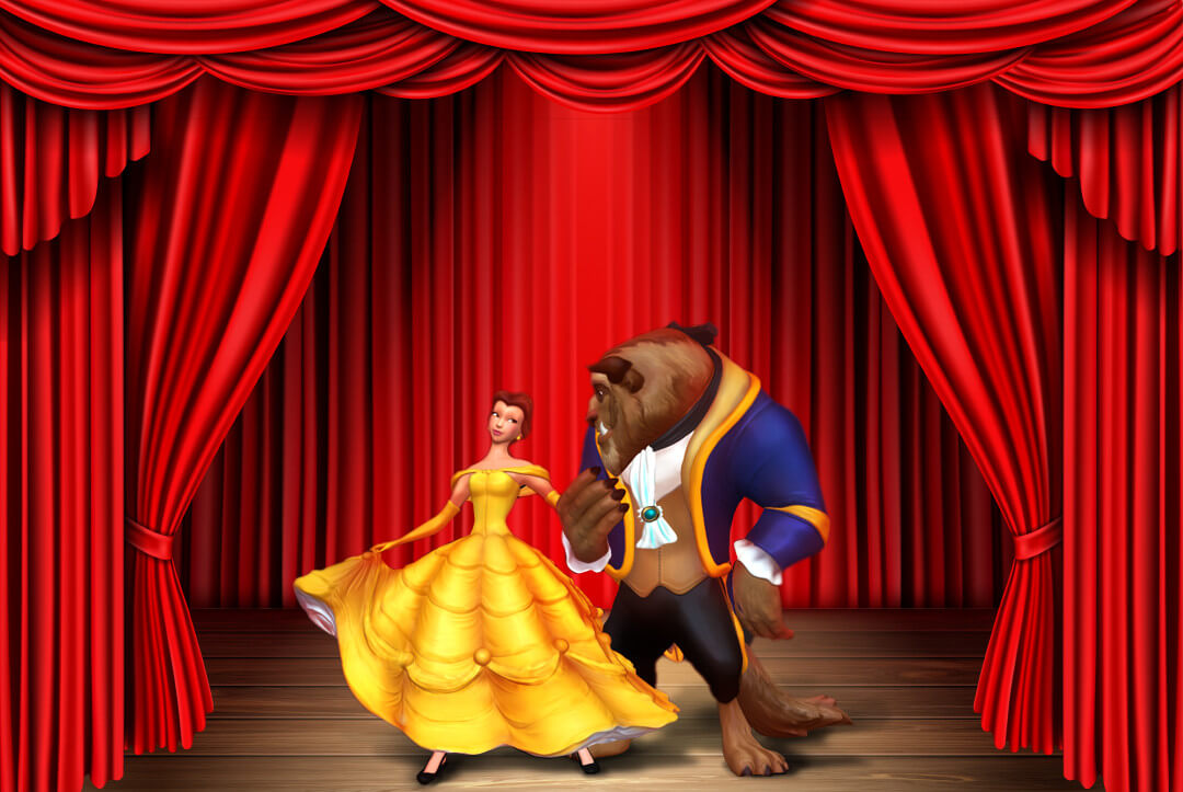 Beauty and The Beast Sculpture - 3D Model by minhdinh