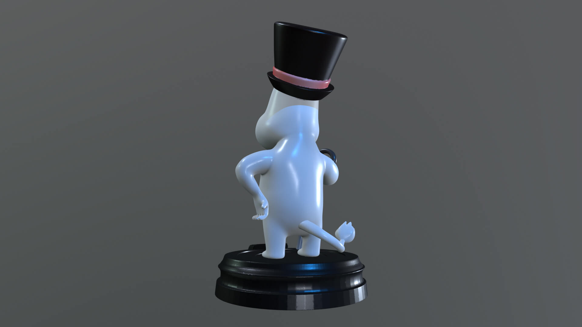 Moominpappa Moomin Statue 3D Print Model by minhdinh