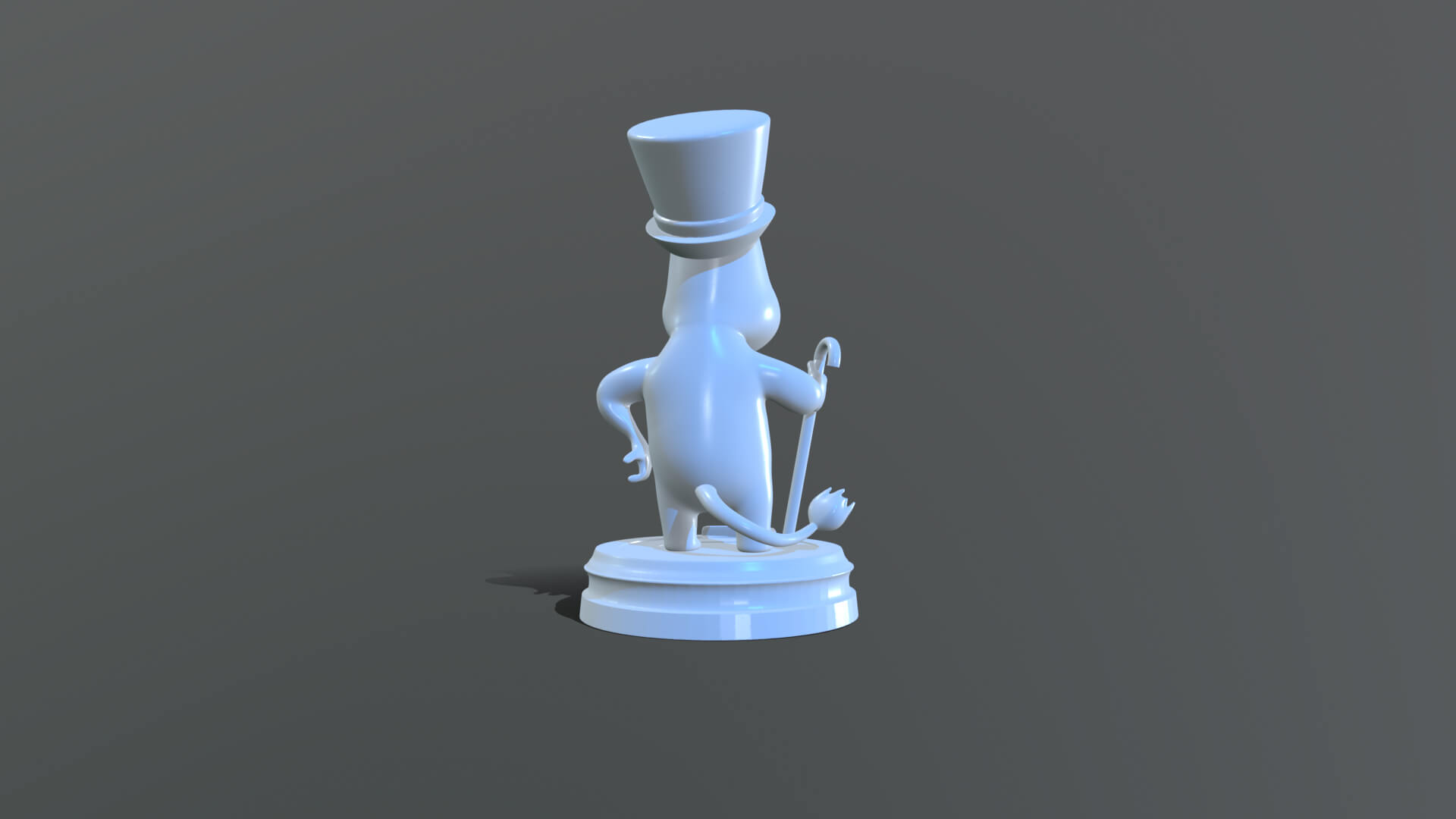 Moominpappa Moomin Statue 3D Print Model by minhdinh
