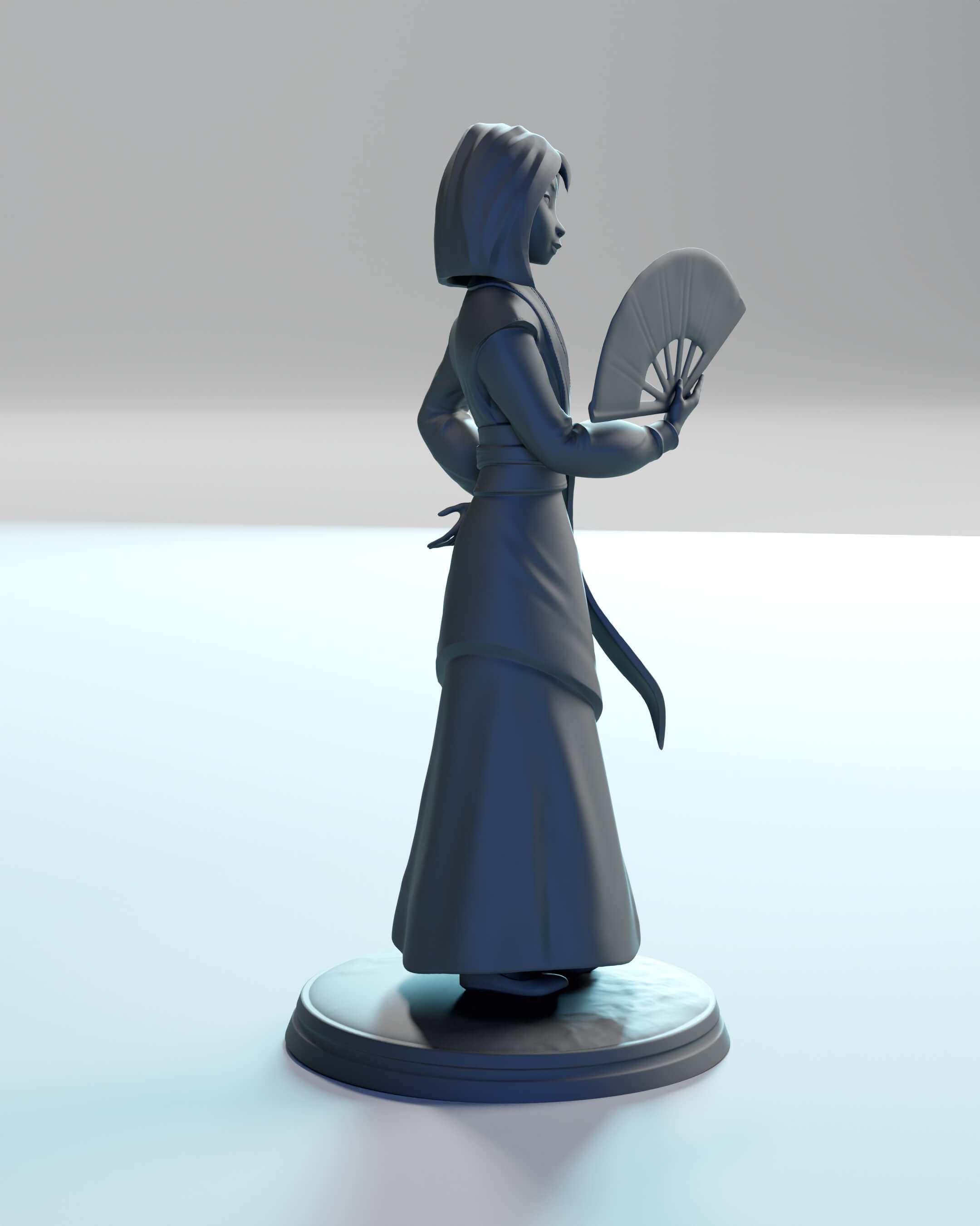 Mulan Model Fanart by minhdinh