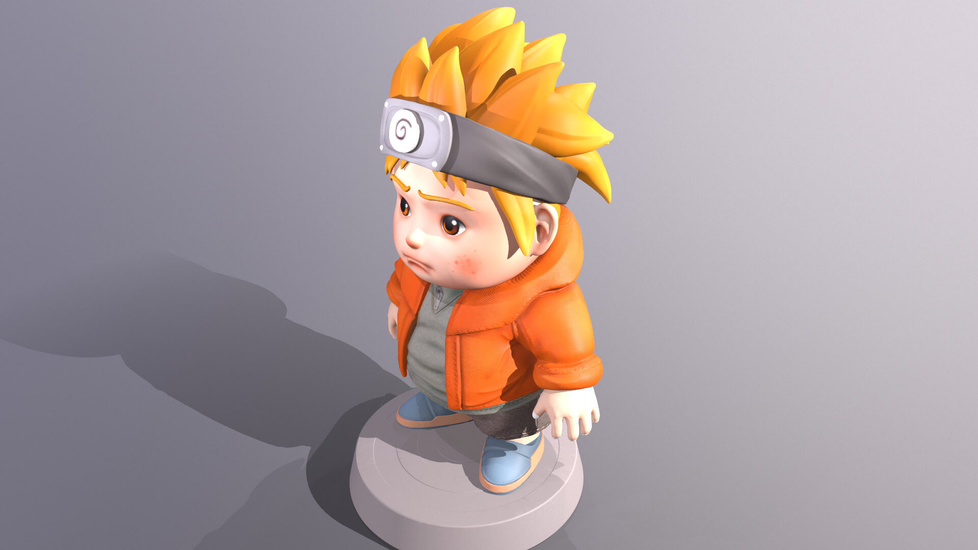 Naruto Chibi Render