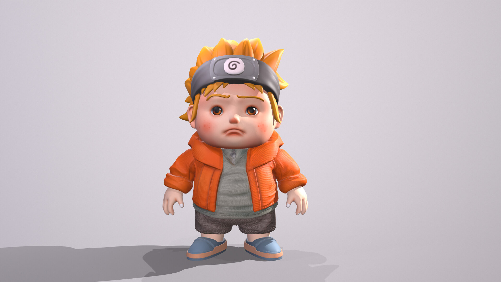 Naruto Chibi Render