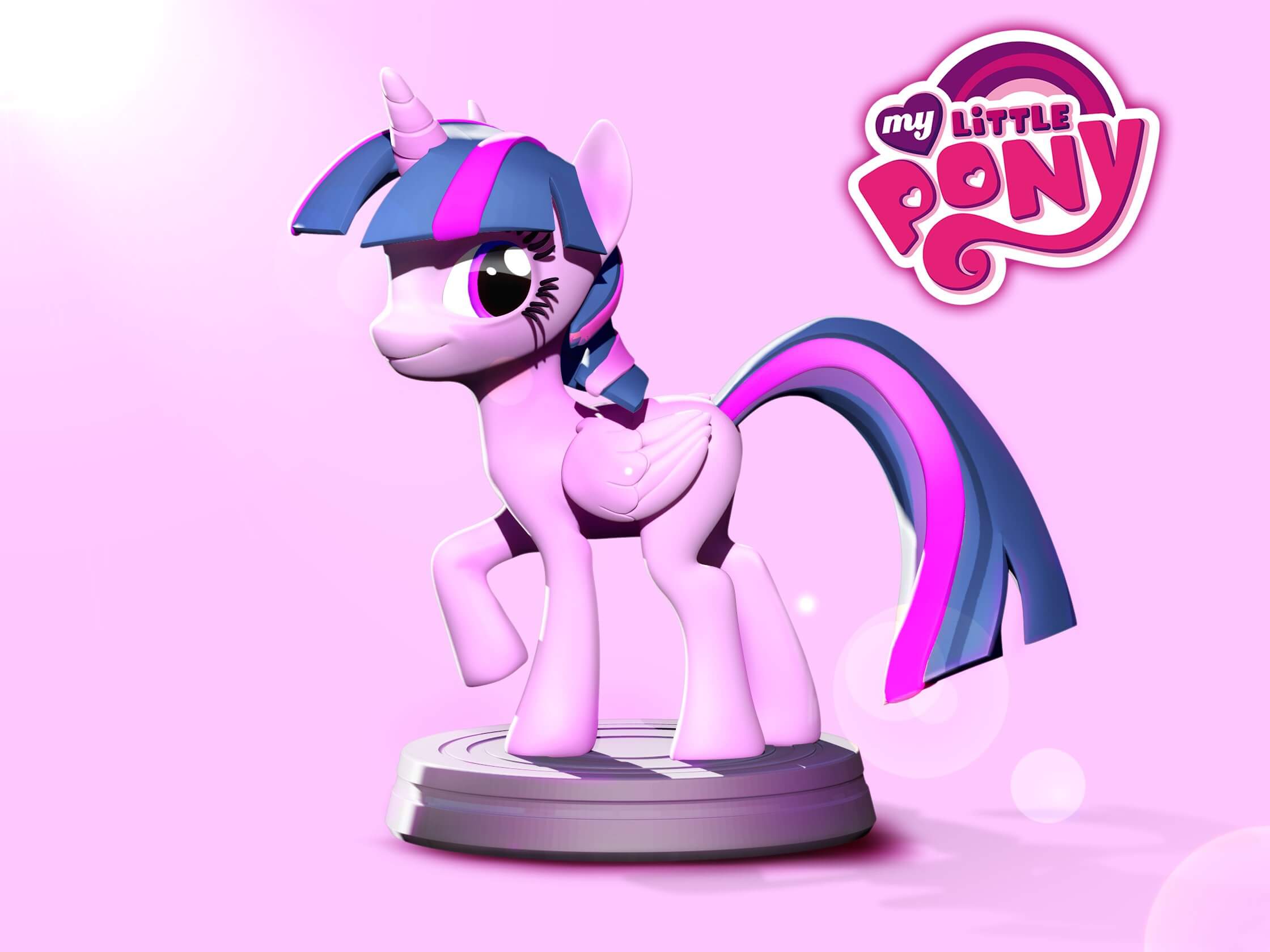 Twilight Sparkle Fanart - 3D Model by minhdinh