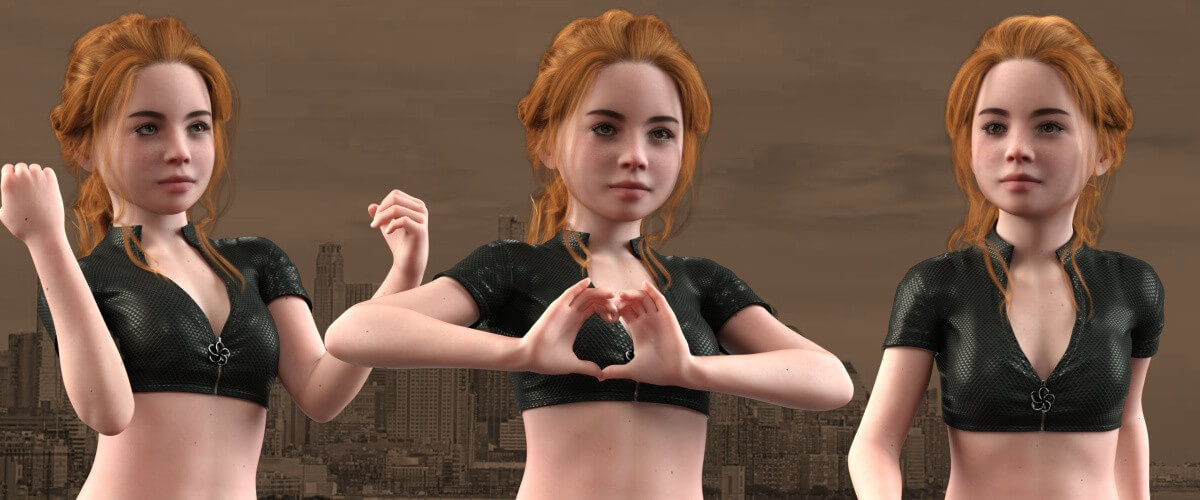 Mino96 | 3D Models | Female Characters