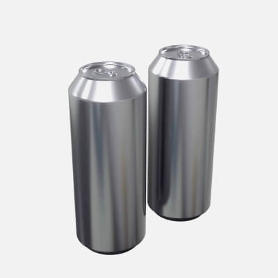 Aluminium Cans - 3D Model by Miraz01