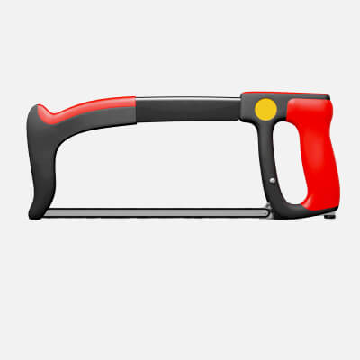 Max Hacksaw Generic - 3D Model by Miraz01