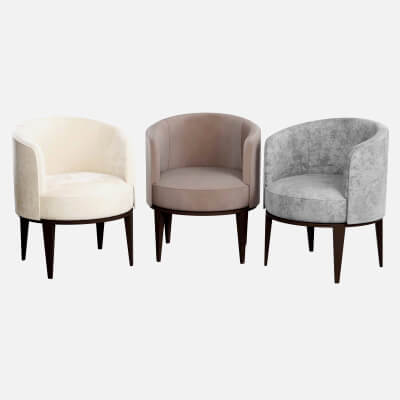 Monaco Chair - 3D Model by Miraz01