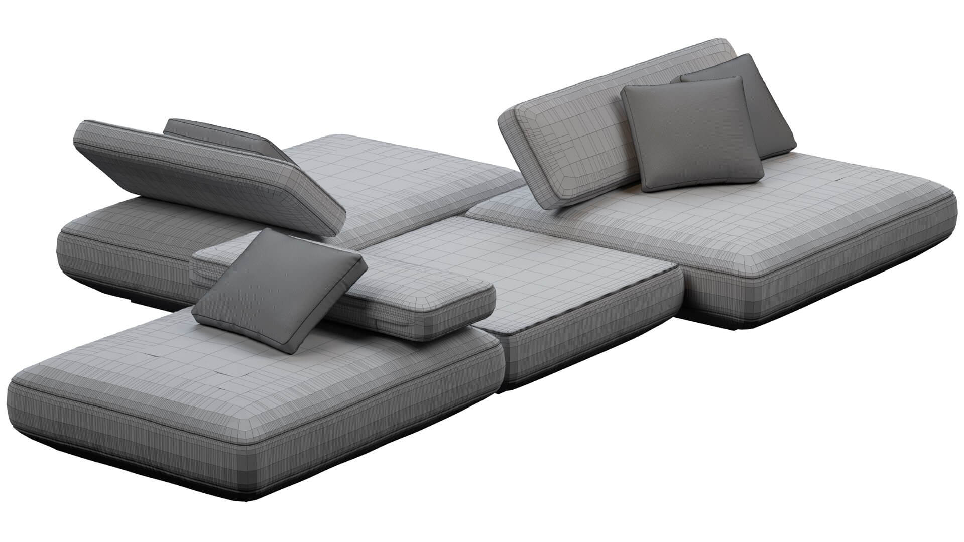 Agio Sofa Paola Lenti - 3D Model by mirror men2025