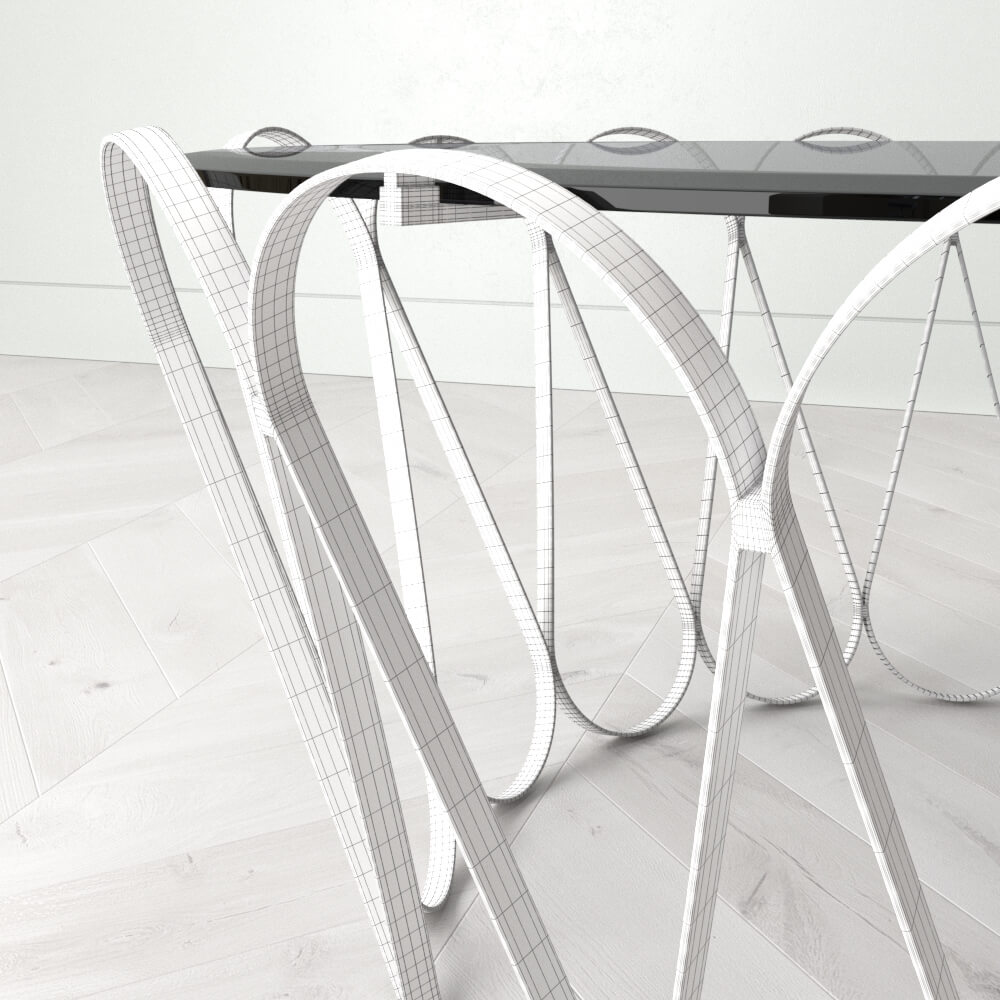 Boca Do Lobo Aquarius Center Table - 3D Model by mirror men2025