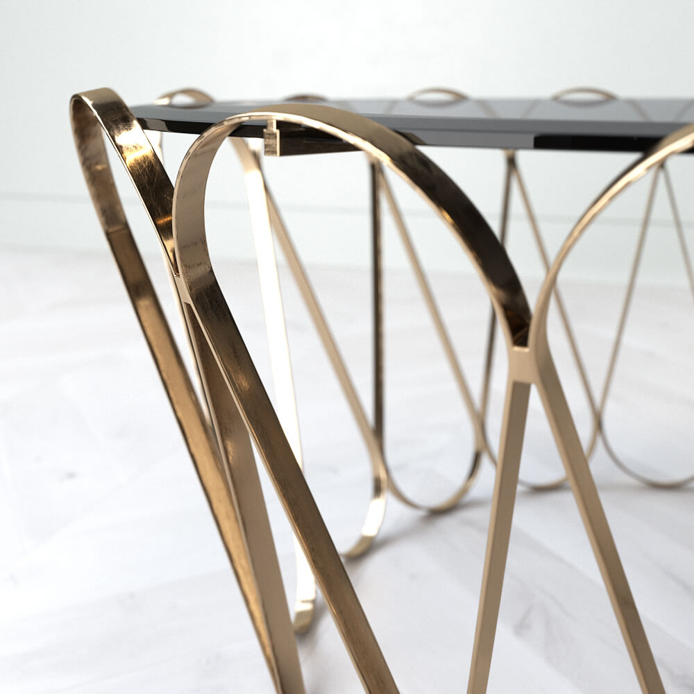 Boca Do Lobo Aquarius Center Table - 3D Model by mirror men2025