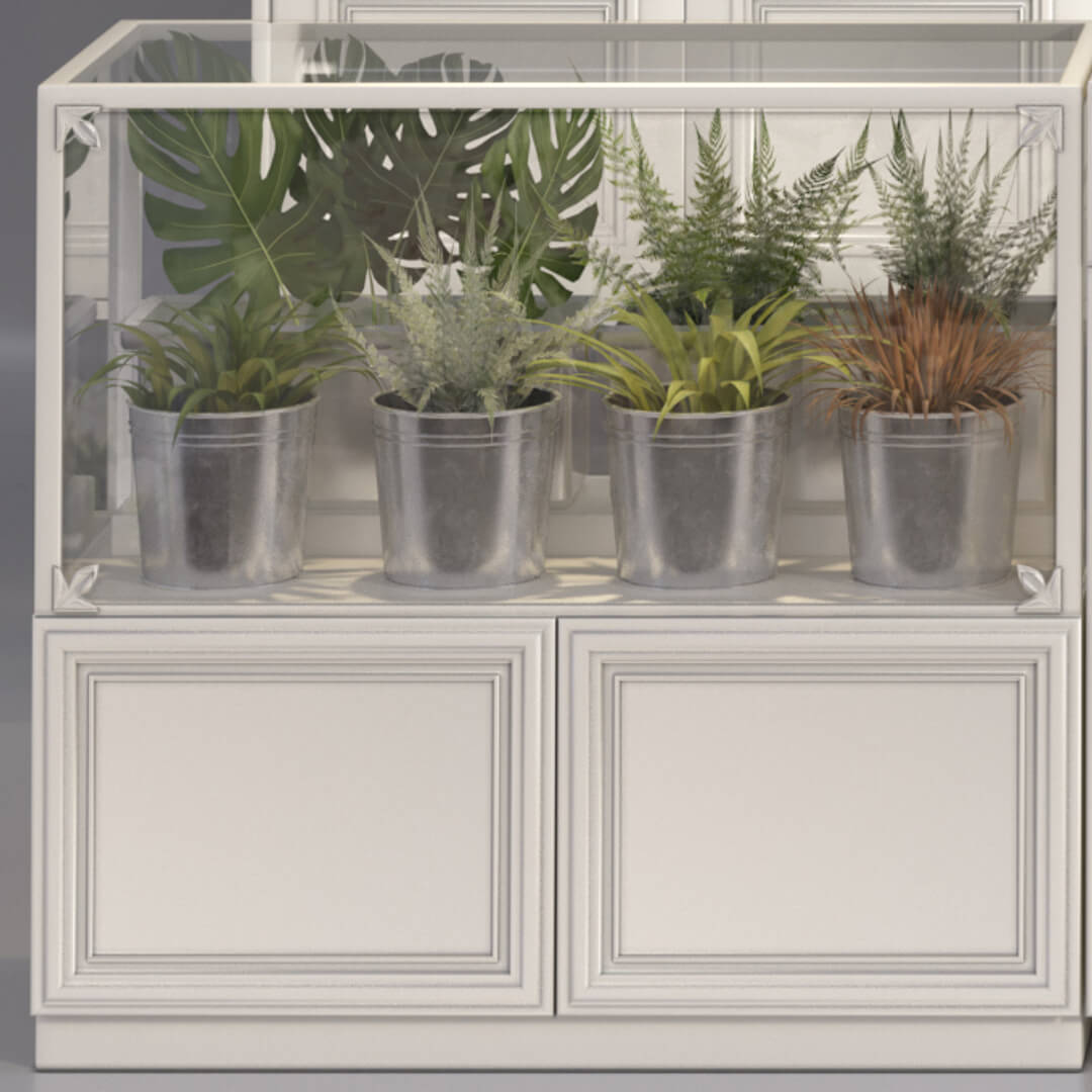 Classic Flower Shop / Store / Florist - 3D Model by mirror men2025