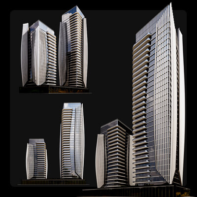 3D Models | Buildings | High Rise Buildings | RenderHub