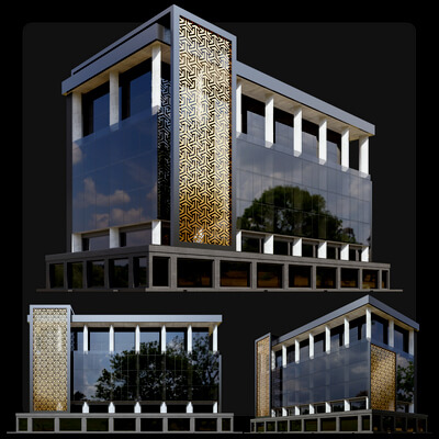 Gltf 3D Models | Architecture | Buildings | RenderHub