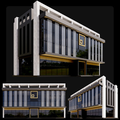 Gltf 3D Models | Architecture | Buildings | RenderHub
