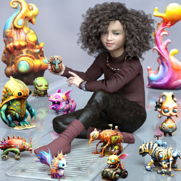 3D Art Gallery by Mjrk at RenderHub