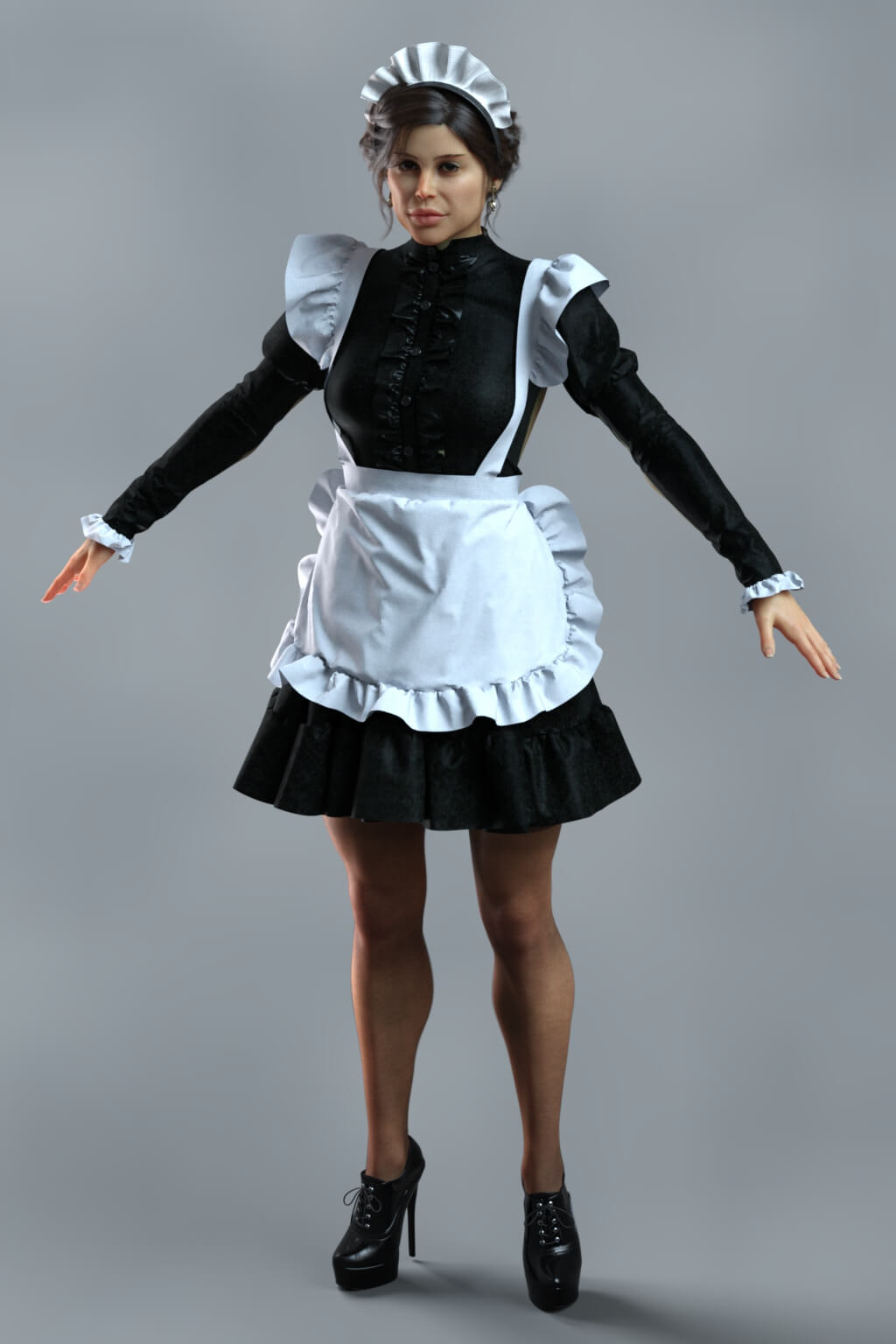 Just a test with an OBJ-file ! 3D Render, Digital Art by Mjrk