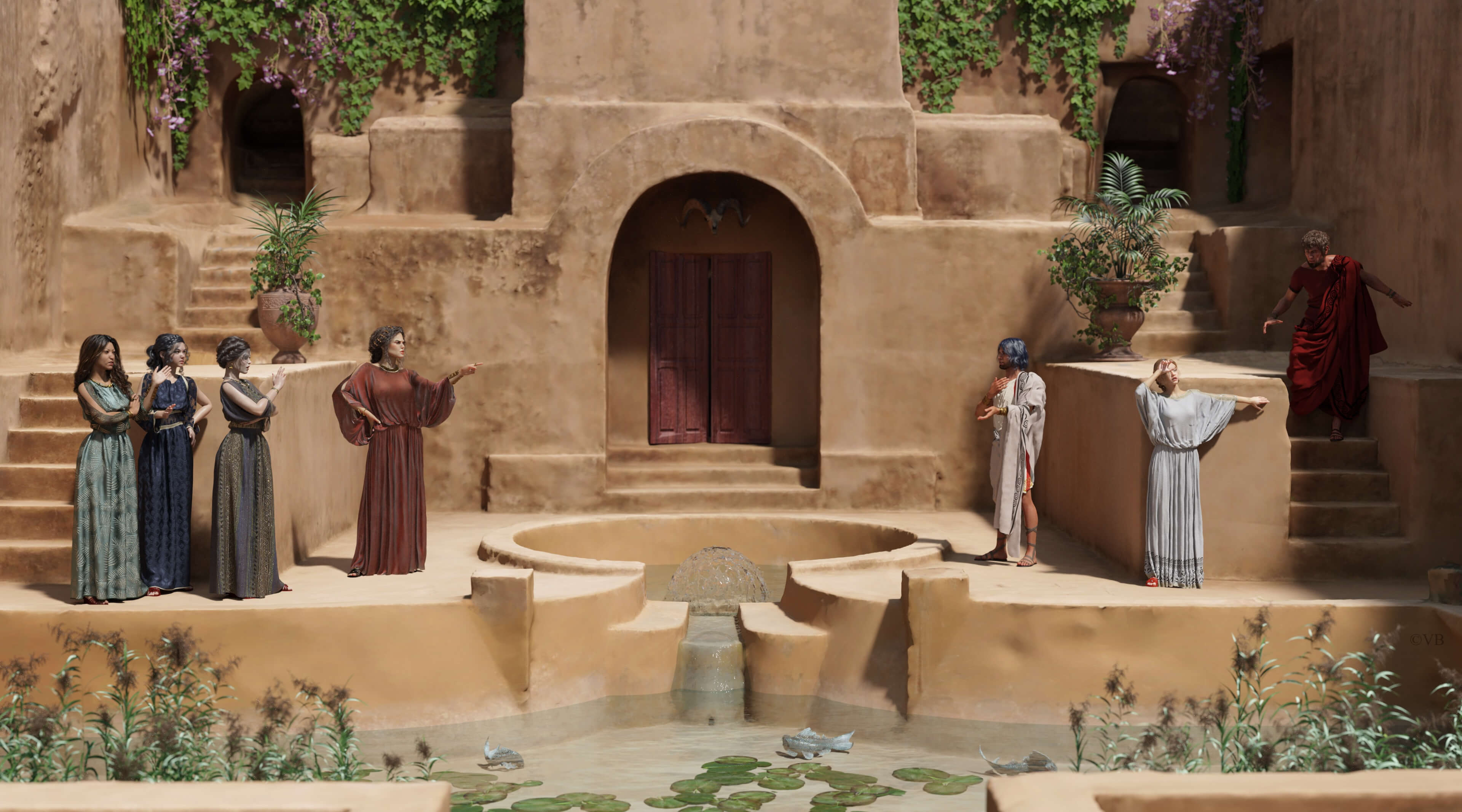 Medea 3D Render, Digital Art by Mjrk