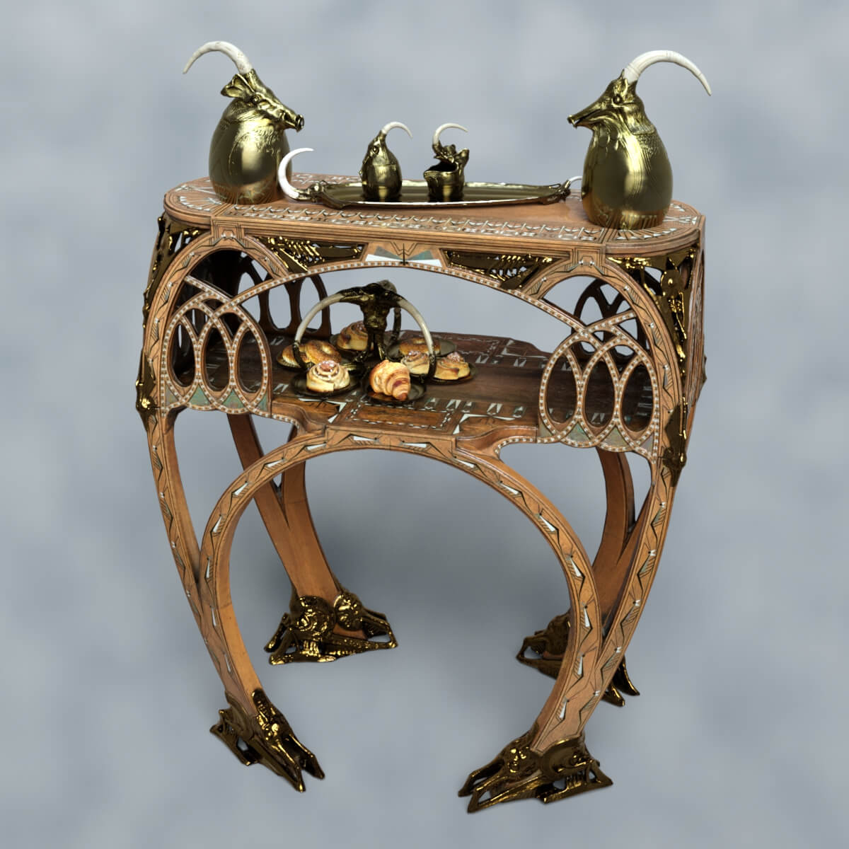 Practicing Magic Spells 3D Render, Digital Art by Mjrk